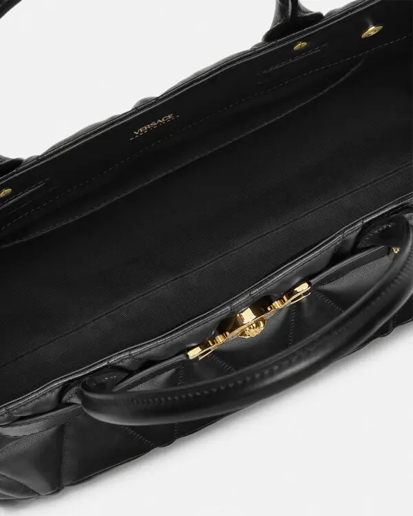 Versace Medusa '95 Top Handle Bag - Black