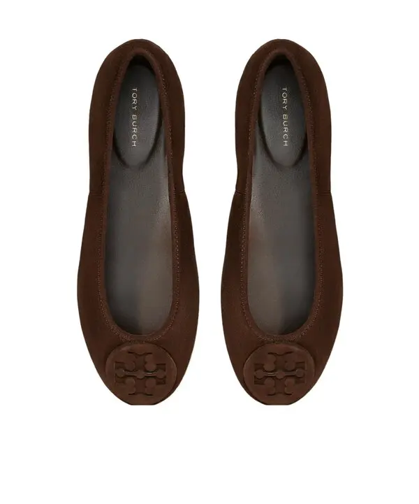 Tory Burch Rena Ballet Flats - Black Cocoa/black Cocoa