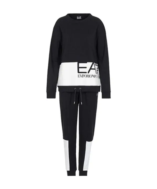 EA7 Logo Hooded Set
