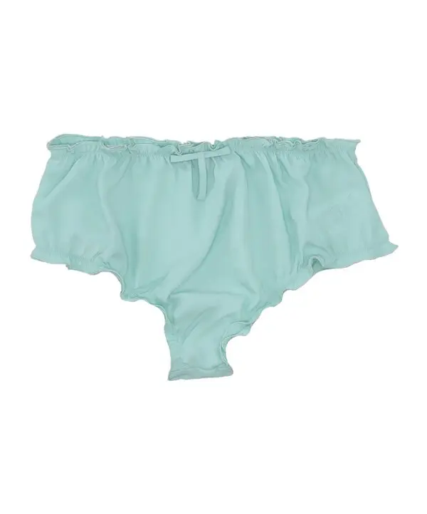Vivetta Ruffled Bow Briefs - Blue