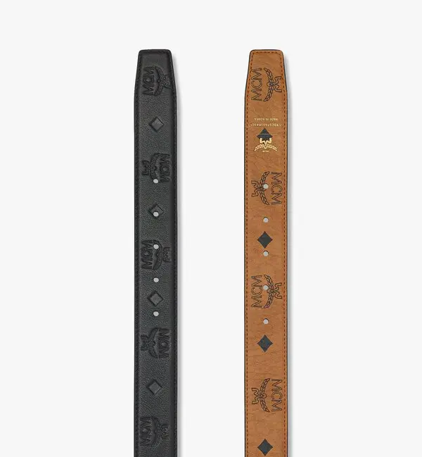 Mcm Logo Double-sided Belt