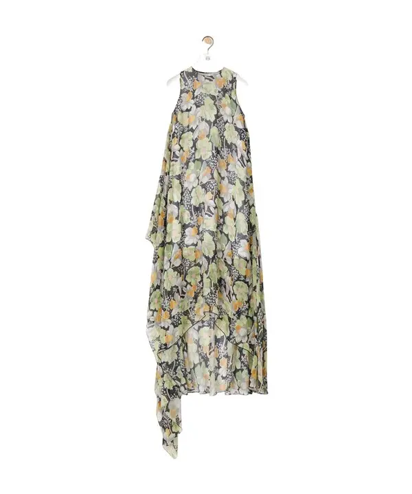 Loewe Allover Daffodil Floral Printed Sleeveless Maxi Dress