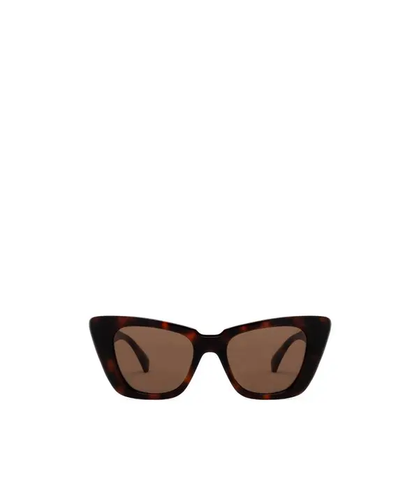 Max Mara Cat Eye Full Rim Sunglasses - Brown