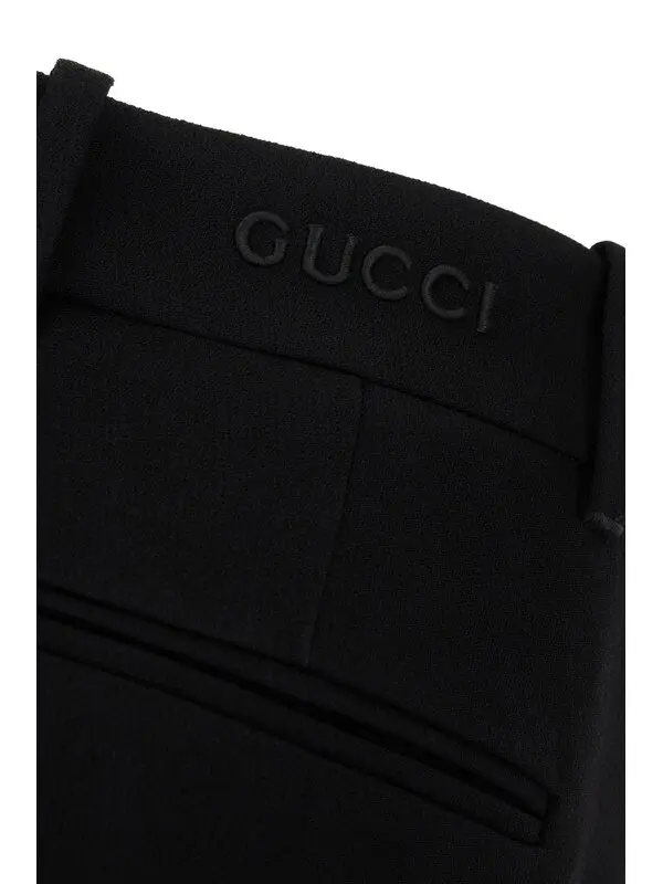 Gucci Embroidered Sable Pants