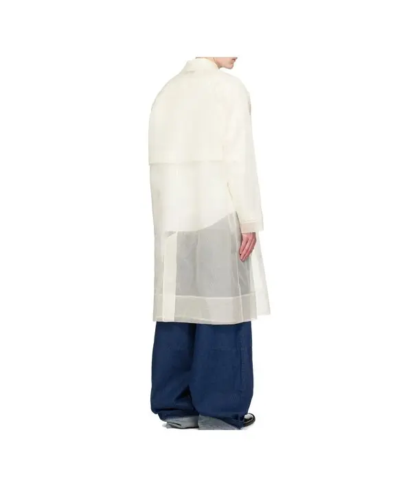 Simone Rocha Stuffed Carnation Sheer Organza Coat
