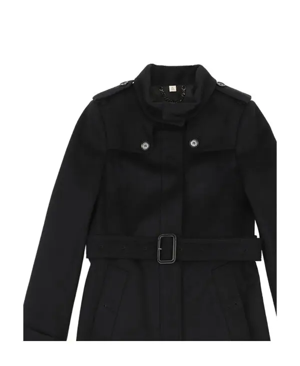Burberry Wool Cashmere Trench Coat