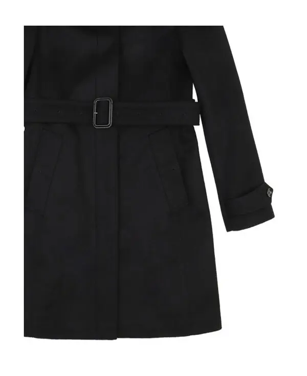 Burberry Wool Cashmere Trench Coat