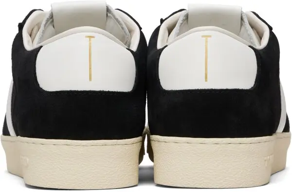 TOM FORD Suede Blake Sneakers With Logo Embossing - Black