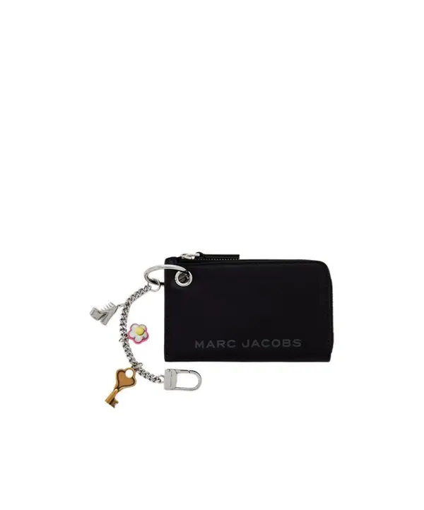 Marc Jacobs Zipped The Charm Wallet - Black