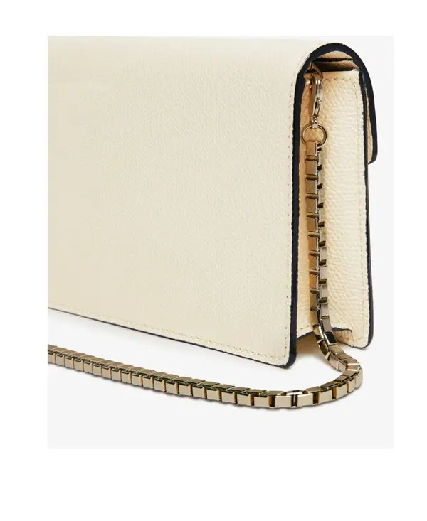 VALEXTRA Iside Envelope Clutch Bag - Nude