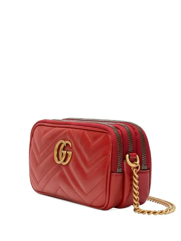 Gucci Gg Marmont Mini Chain Bag