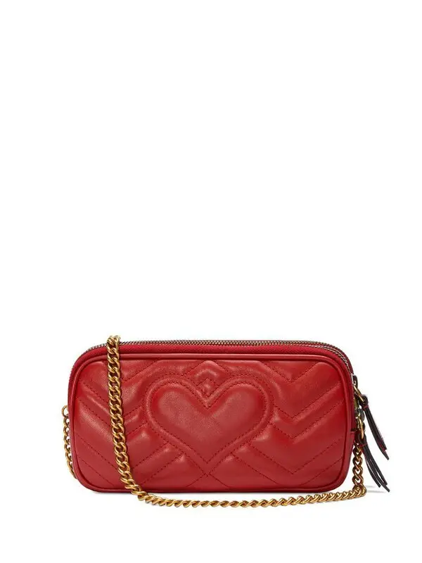 Gucci Gg Marmont Mini Chain Bag
