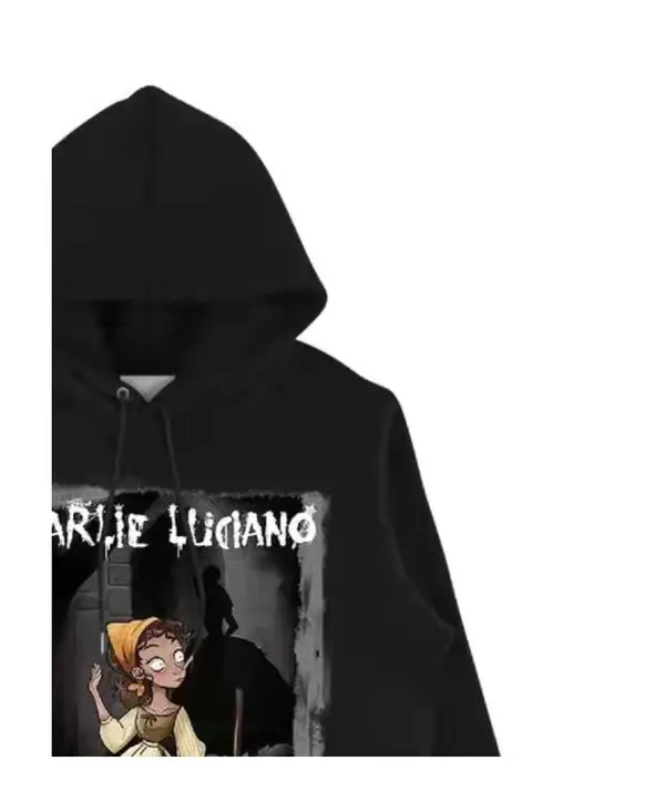 CHARLIE LUCIANO Printed Graphic Hoodie