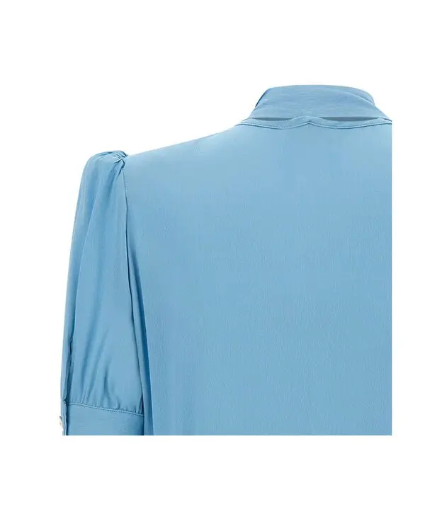 Elisabetta Franchi Shirt-style Jumpsuit With Scarf Detail