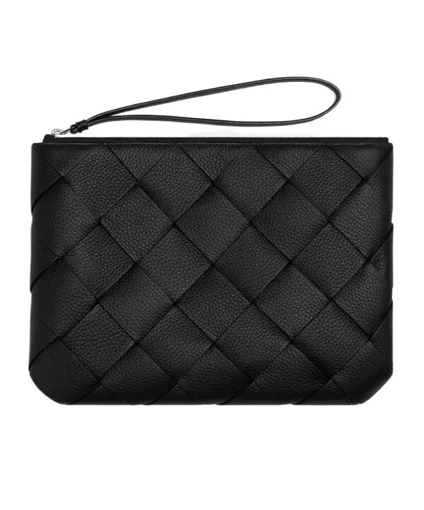 Bottega Veneta Diago Large Pouch - Black