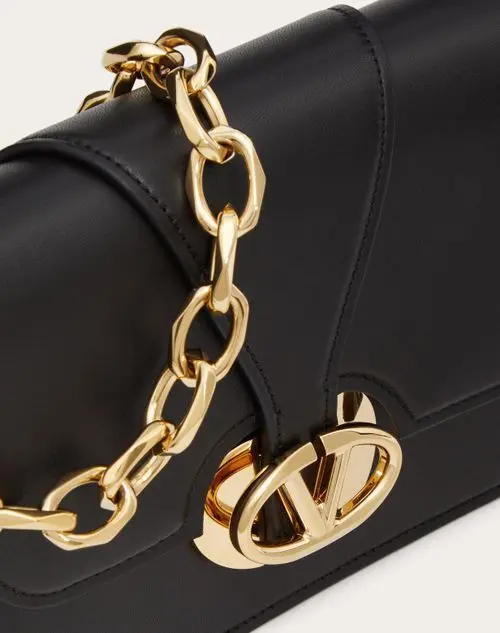 Valentino Garavani Vlogo Moon Foldover Top Crossbody Bag