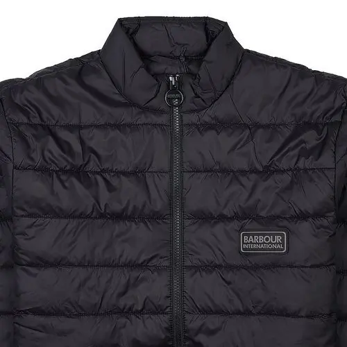 Barbour Quilted Long Sleeve Zip Up Jacket