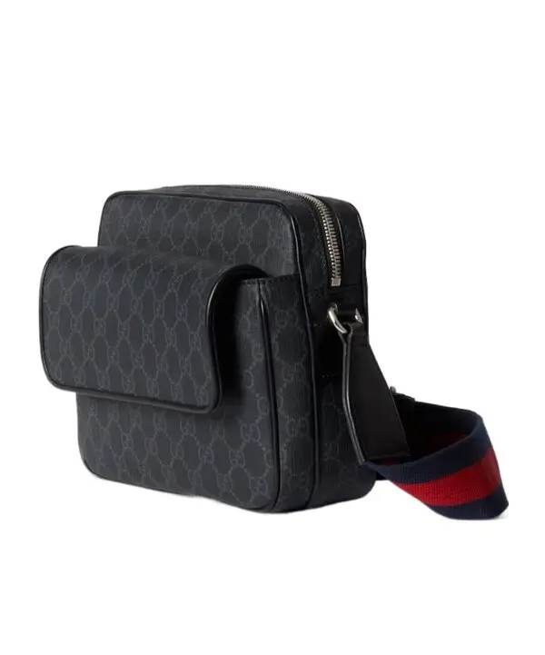 Gucci Small Gg Crossbody Bag - Black