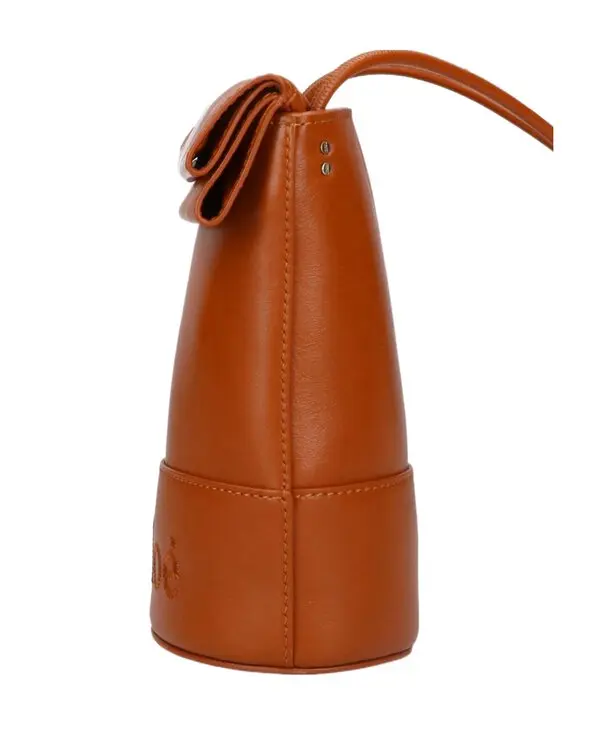 Chloé Logo Embroidered Bucket Bag