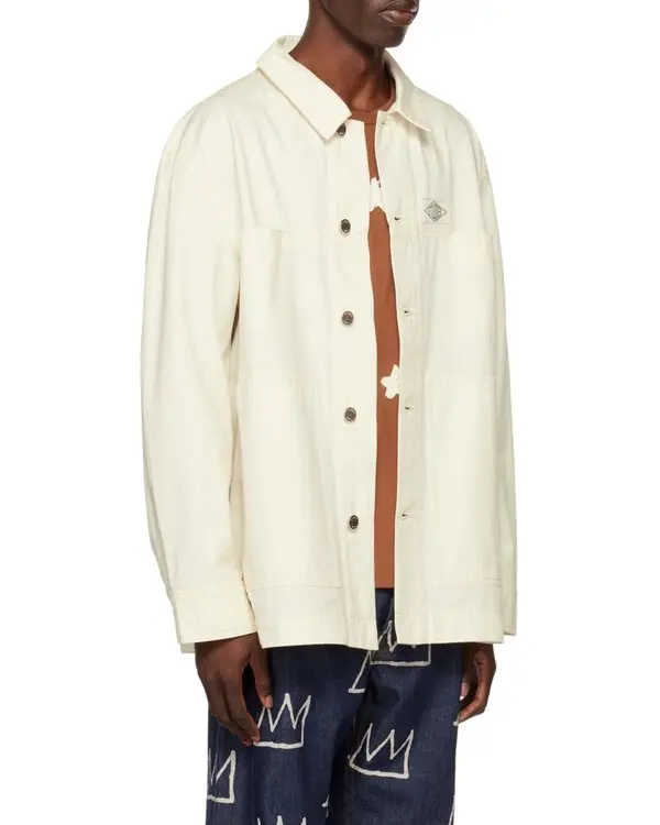 ETUDES Tudes Studio Logo Patch Shirt Jacket