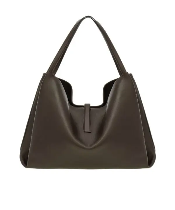 FERRAGAMO Gancini Tote Bag - Cement