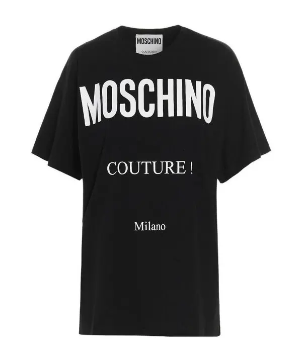 Moschino Round Neck Logo T-shirt