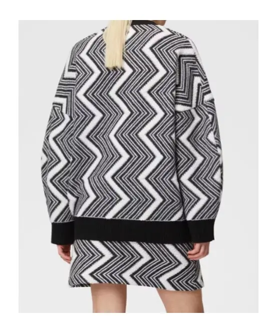 Missoni Zigzag Wool V-neck Sweater