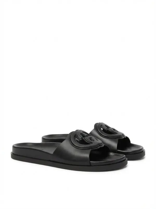 Gucci Interlocking G Cut Out Sandals