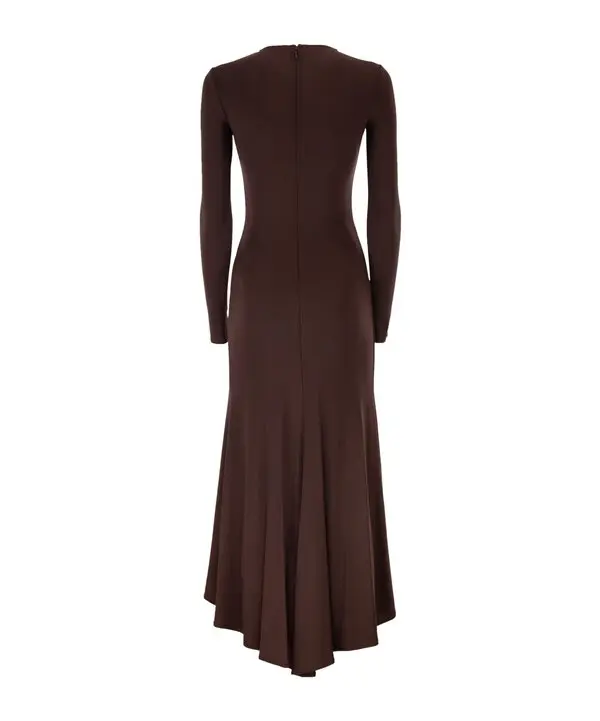 Elisabetta Franchi Embellished Jersey Dress