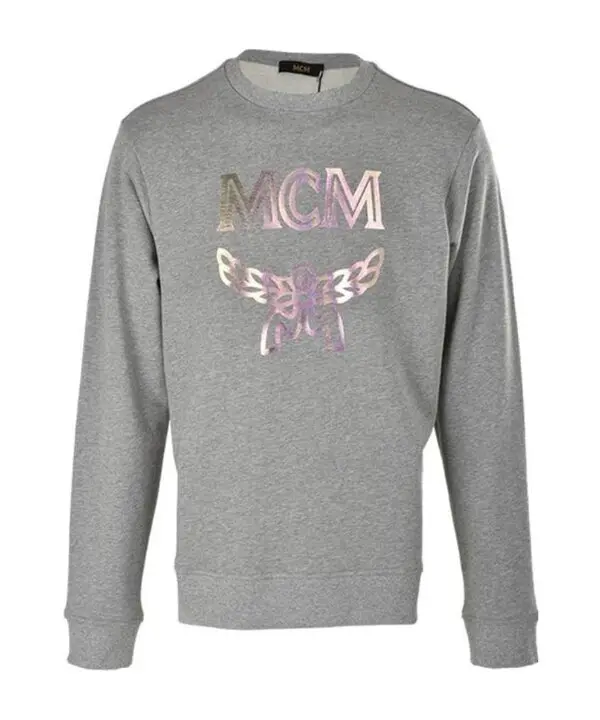 Mcm Monogrammed Pullover Hoodie
