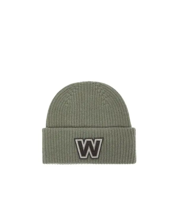 Max Mara Logo Beanie - Green