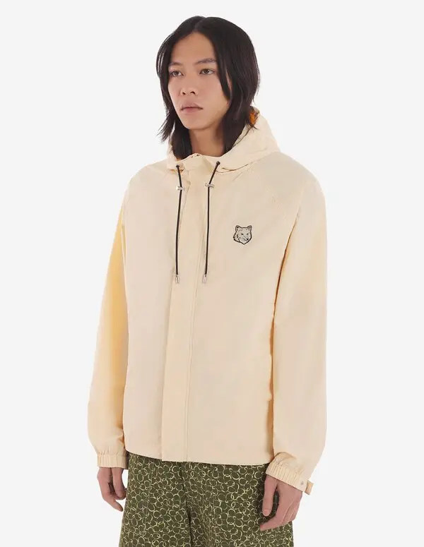 Maison Kitsuné Chillax Fox Hooded Windbreaker - Nude