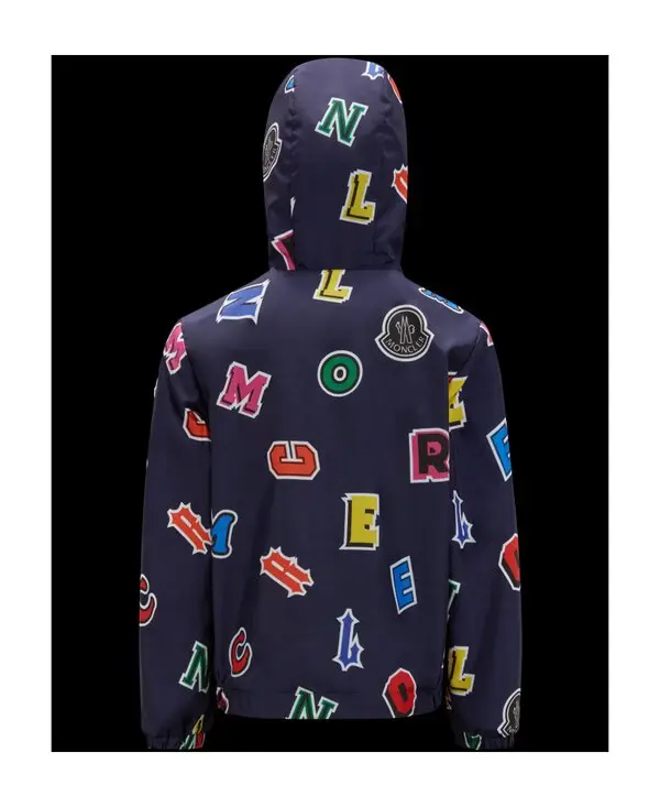 Moncler Delbee Reversible Hooded Jacket - Blue Multicolor