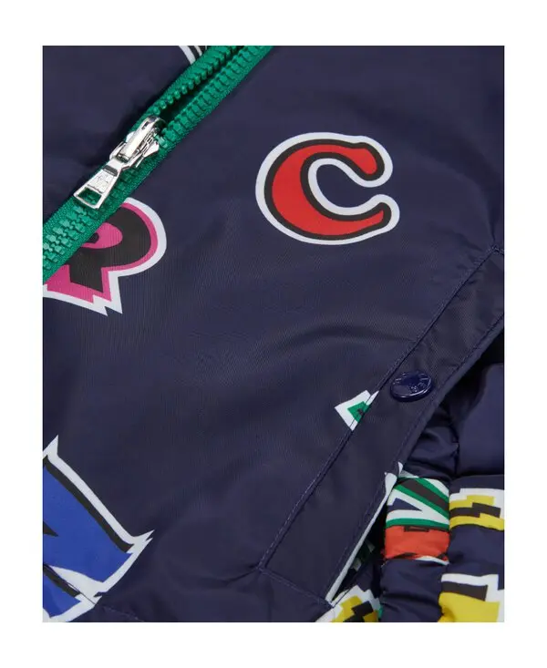 Moncler Delbee Reversible Hooded Jacket - Blue Multicolor