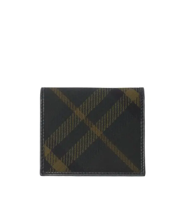 Burberry Check Coin Card Case