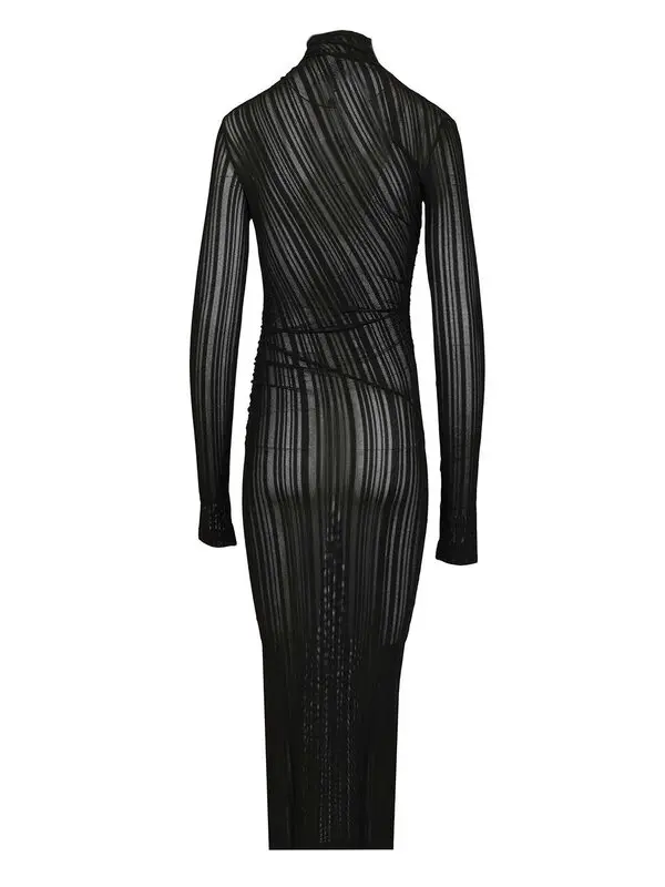 AMAZUIN Olga Ribbed Long Dress
