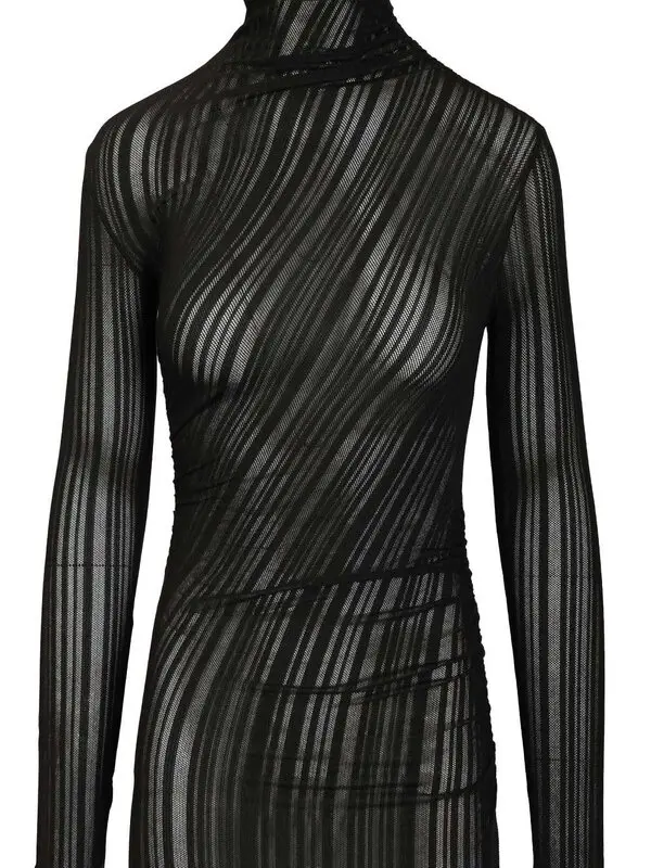 AMAZUIN Olga Ribbed Long Dress
