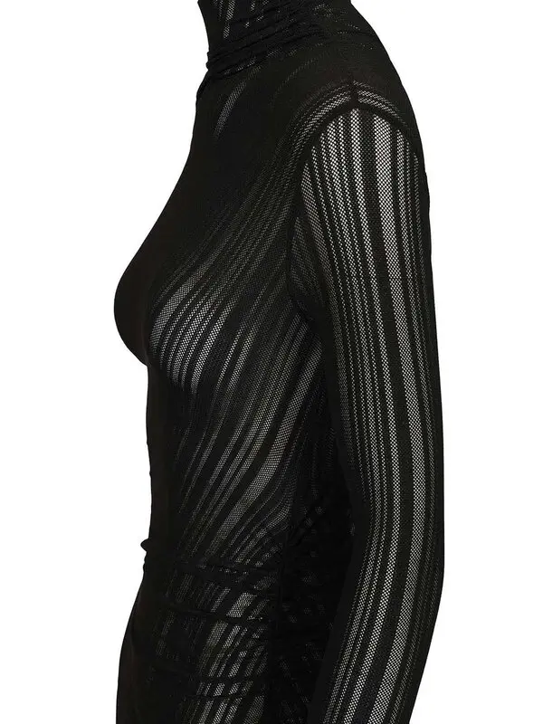 AMAZUIN Olga Ribbed Long Dress