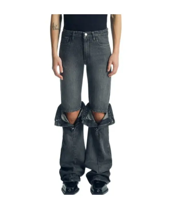 Coperni Logo Patch Mid-rise Jeans