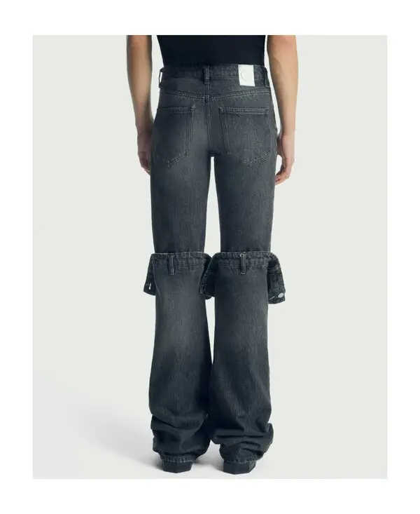 Coperni Logo Patch Mid-rise Jeans