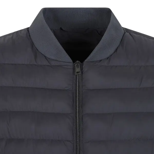 Herno Quilted Bomber Down Jacket - Black