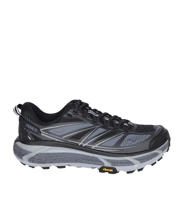 Hoka One One Mafate Speed 2 Lace-up Sneakers - Black