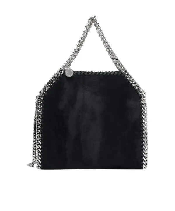 Stella McCartney Falabella Chain Linked Mini Tote Bag - Black