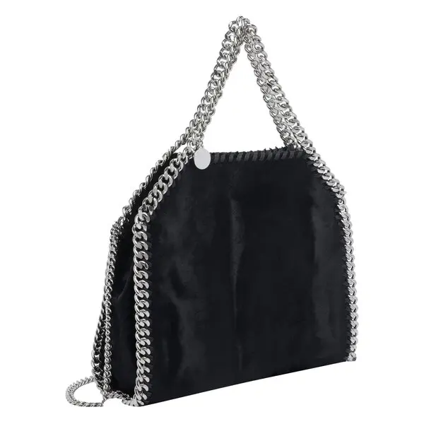 Stella McCartney Falabella Chain Linked Mini Tote Bag - Black