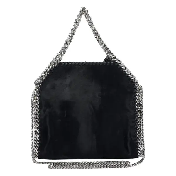Stella McCartney Falabella Chain Linked Mini Tote Bag - Black