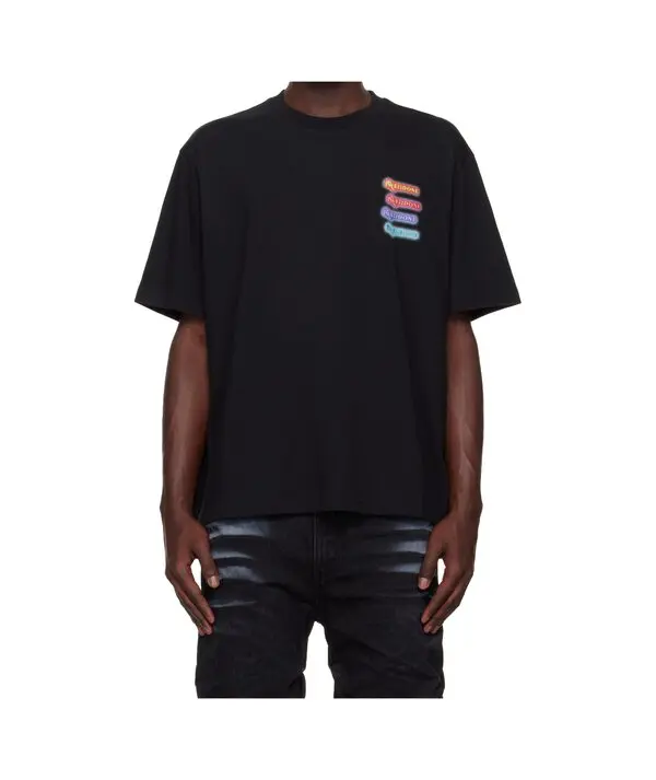 We11Done Graphic-print Crewneck T-shirt - Black