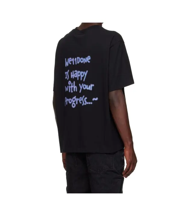 We11Done Graphic-print Crewneck T-shirt