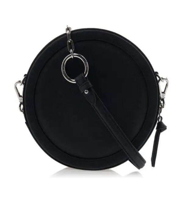 VIVIENNE WESTWOOD Zipper Shoulder Bag - Black