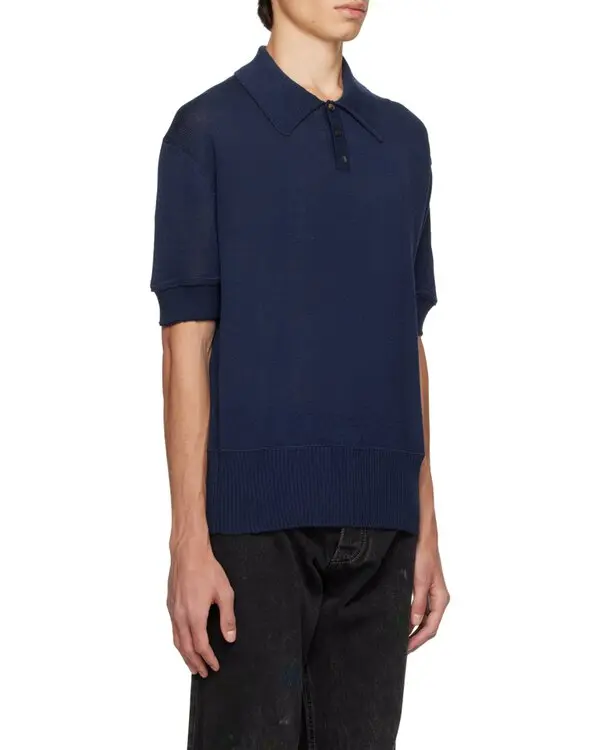 MAISON MARGIELA Knitted Polo Shirt