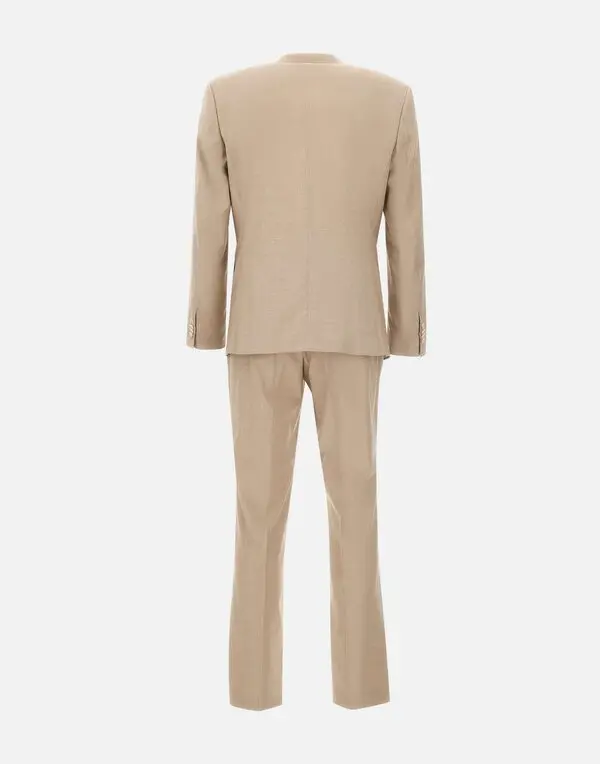 Hugo Boss H Huge Slim Fit Suit - Beige